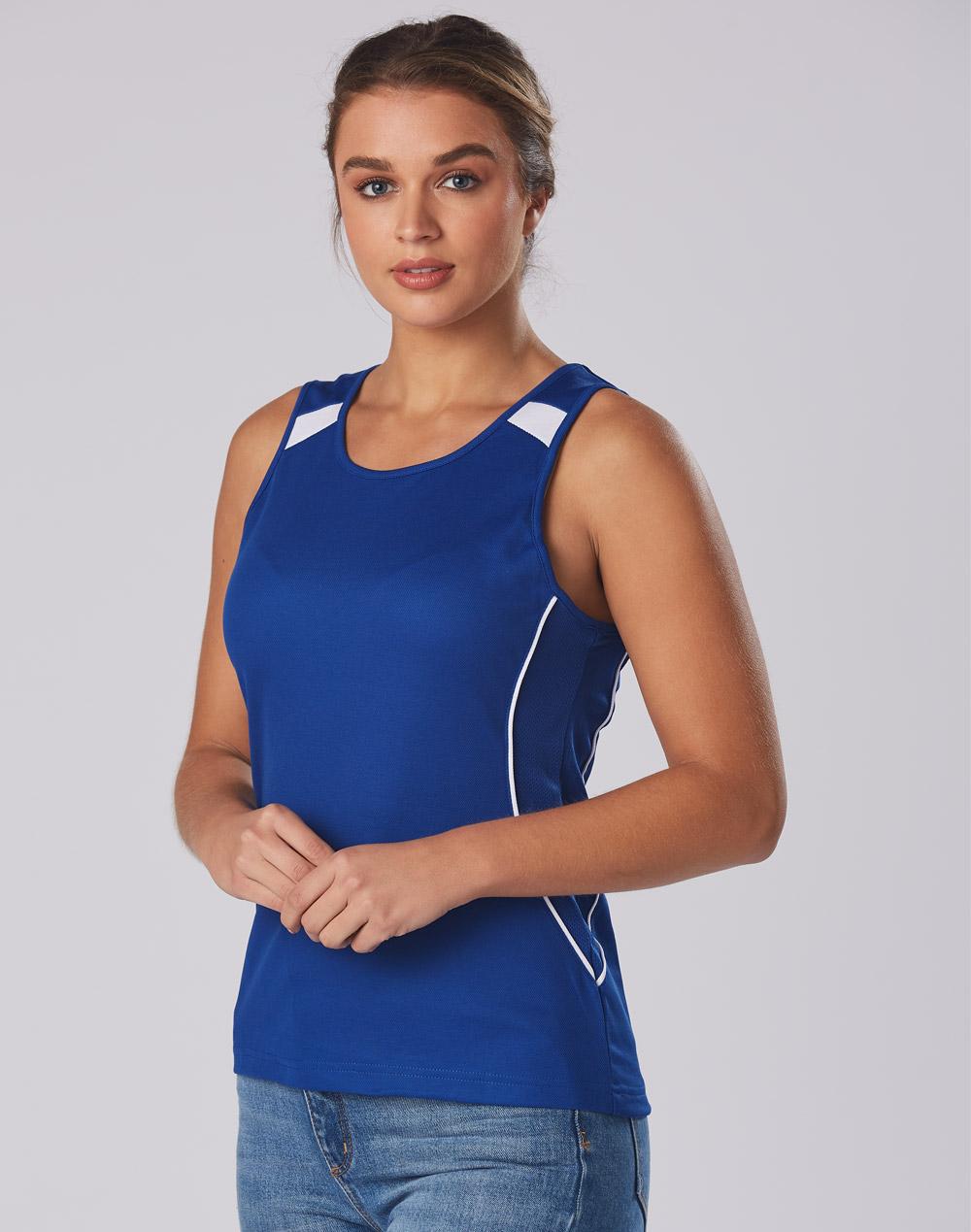 SL54 Ladies' TrueDry Fashion Singlet